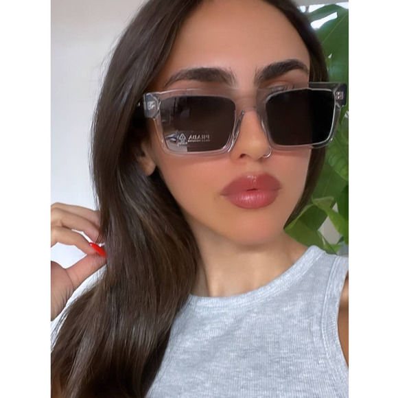 Prada | Accessories | New Prada Pr9ws Sunglasses In Clear Frame | Poshmark